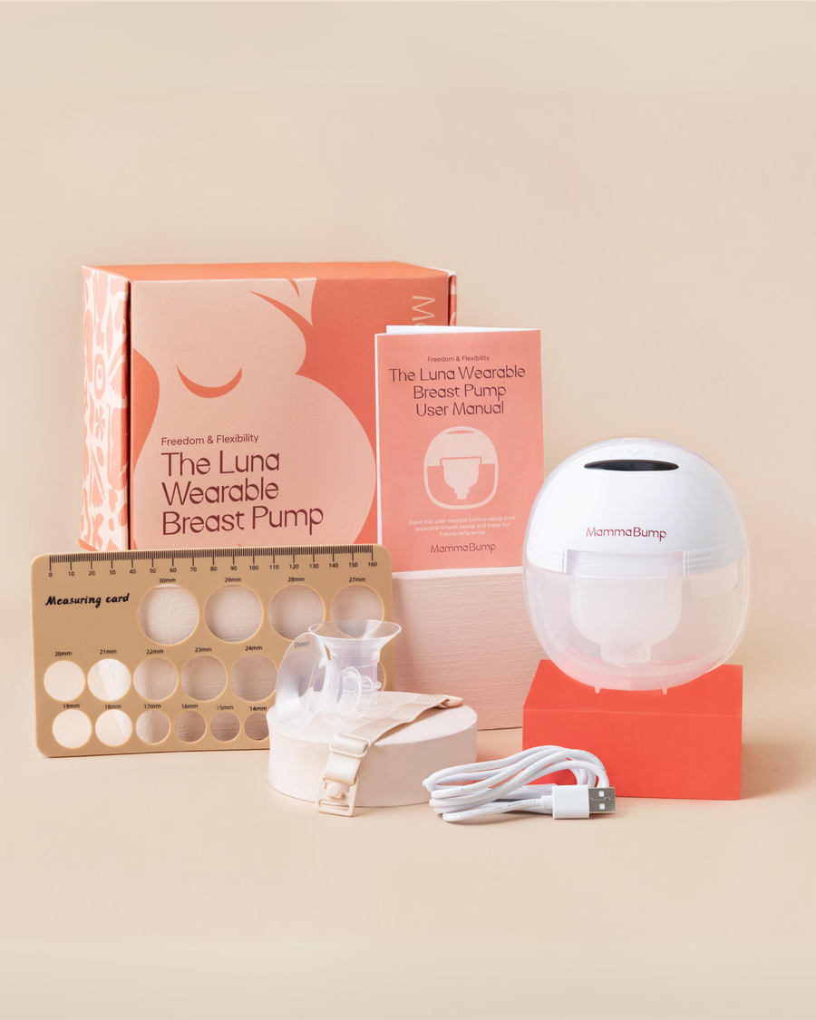 The Luna© Wearable Breast Pump – Mamma Bump™