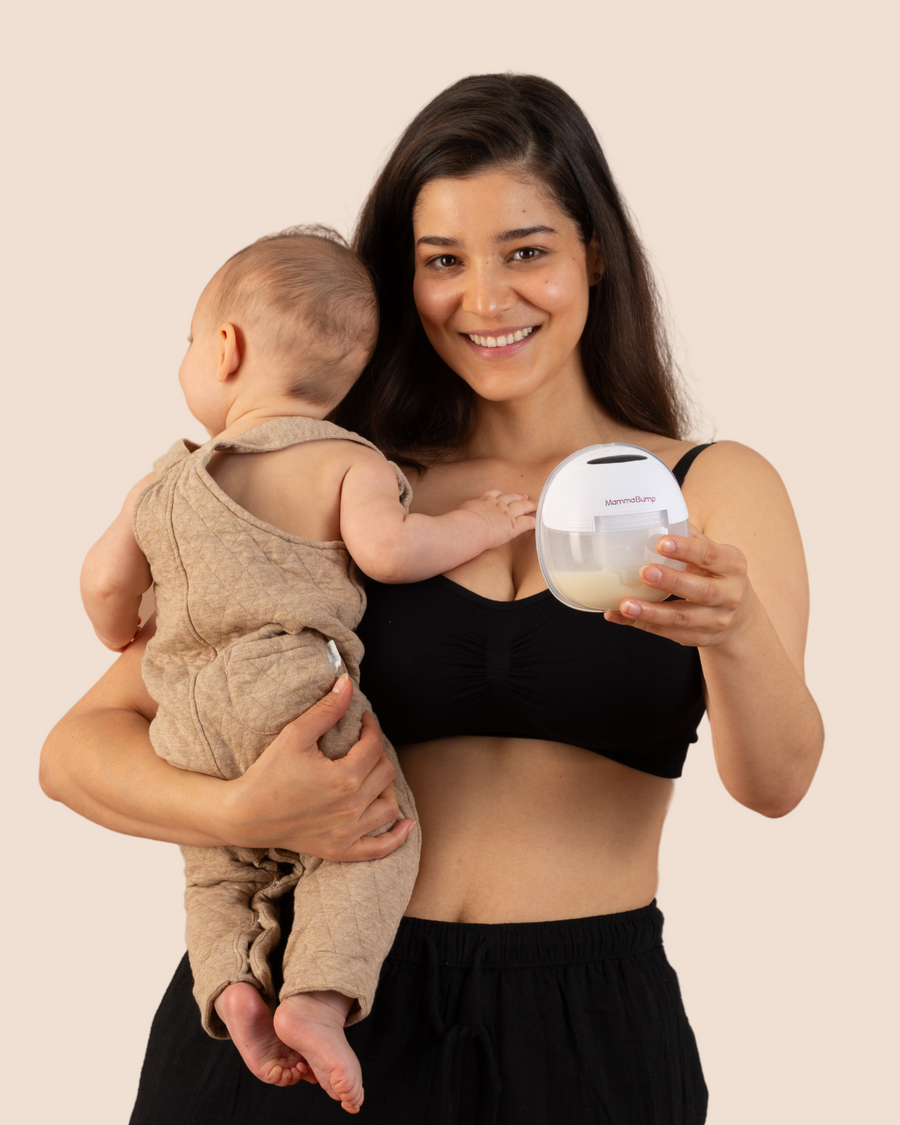 The Luna© Wearable Breast Pump – Mamma Bump™