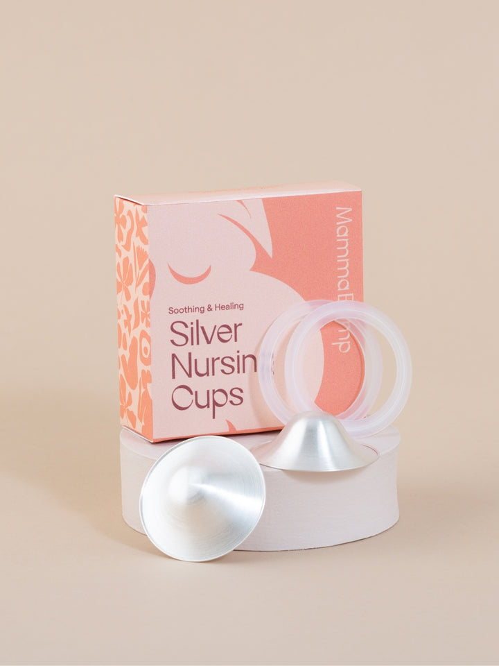 Silver Nursing Cups – Mamma Bump™